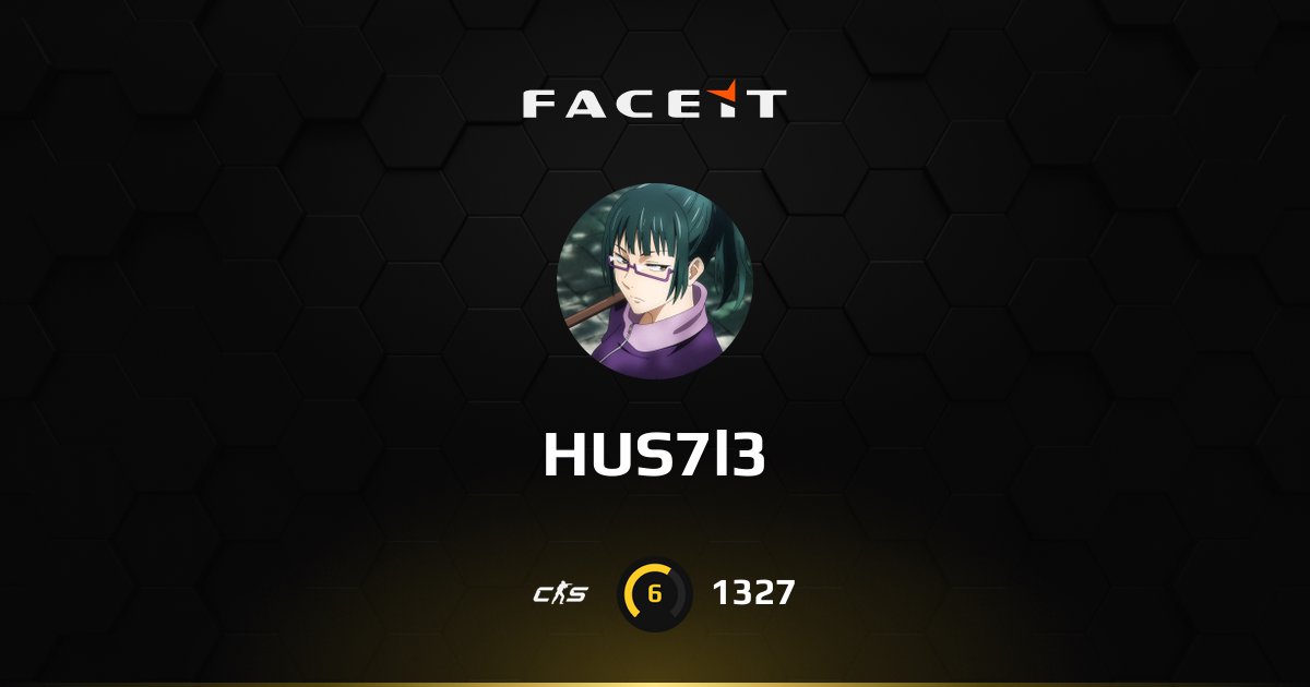 HUS7l3 - Player Profile - FACEIT.com
